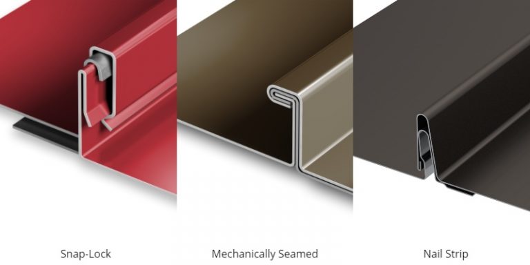 Everything about Standing Seam Metal Roof Types: Profiles, Dimensions ...